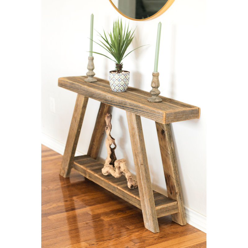 Millwood Pines Lagho 46'' Solid Wood Console Table & Reviews - Wayfair ...