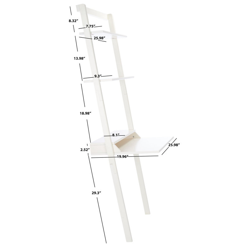 Mistana™ Addison Solid Wood Ladder Desk & Reviews | Wayfair