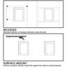 Ivy Bronx Romilly 24'' W 32'' H Wall Mounted Required Medicine Cabinet ...