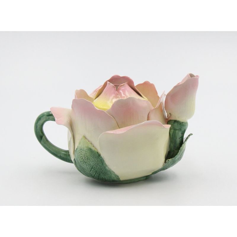 August Grove® Groce Rose 6-oz. Teapot "& Reviews" | Wayfair