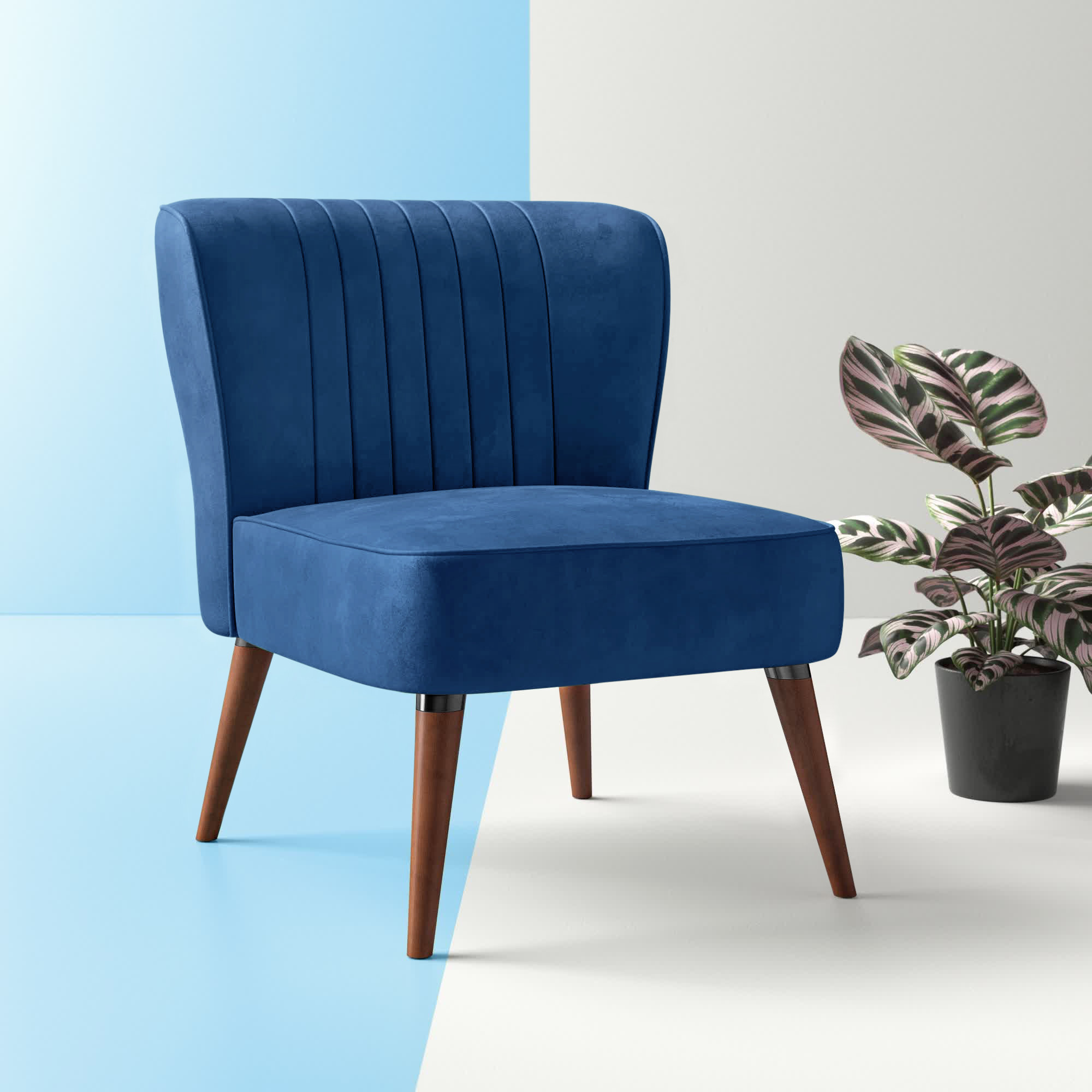 Hashtag Home Jaelynn Upholstered Side Chair & Reviews | Wayfair