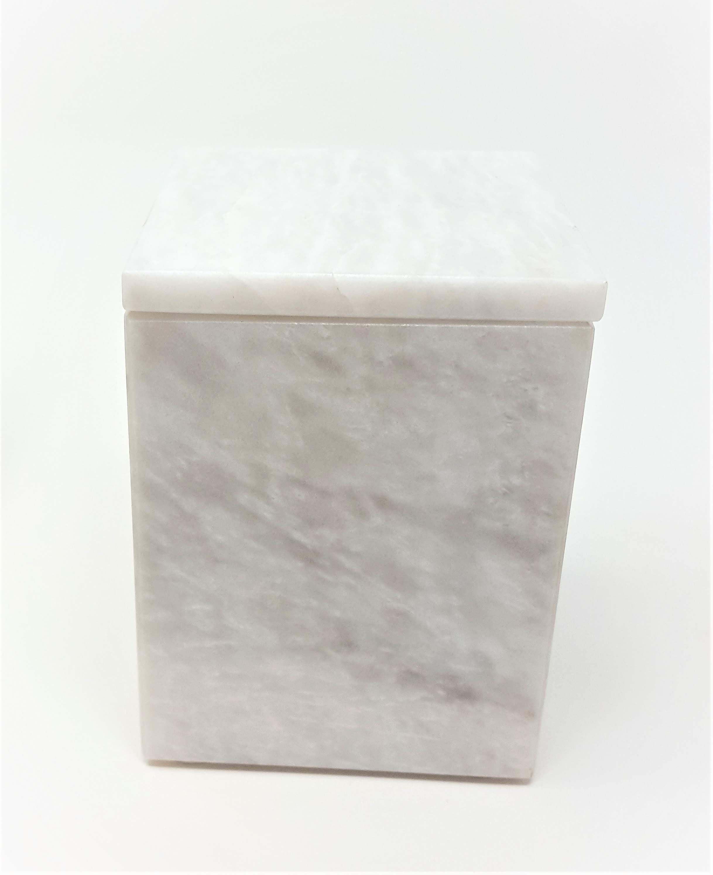 Alcott Hill® Alresford Powder Honed Marble Container | Wayfair