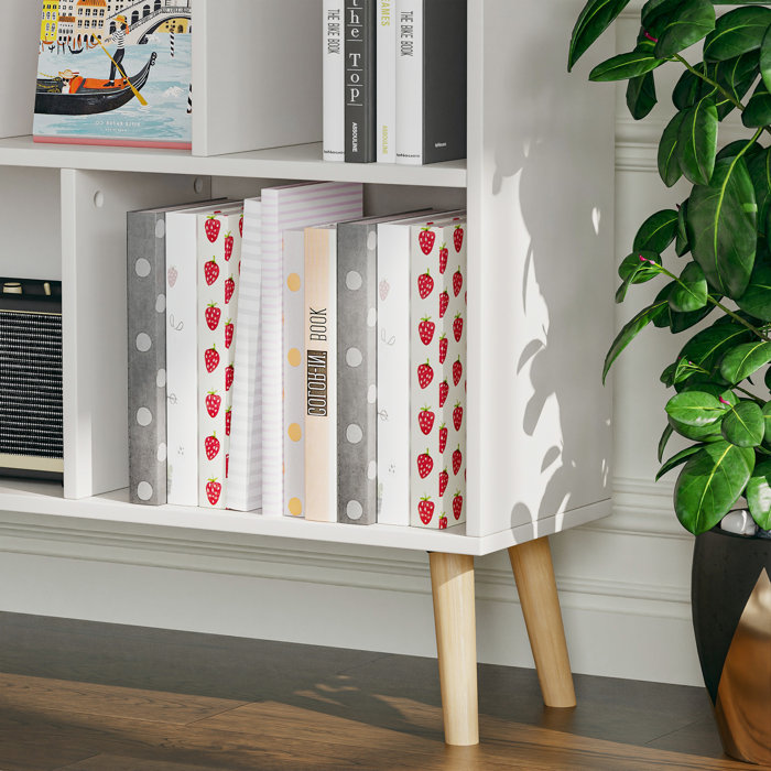 George Oliver Jaen Bookcase & Reviews | Wayfair