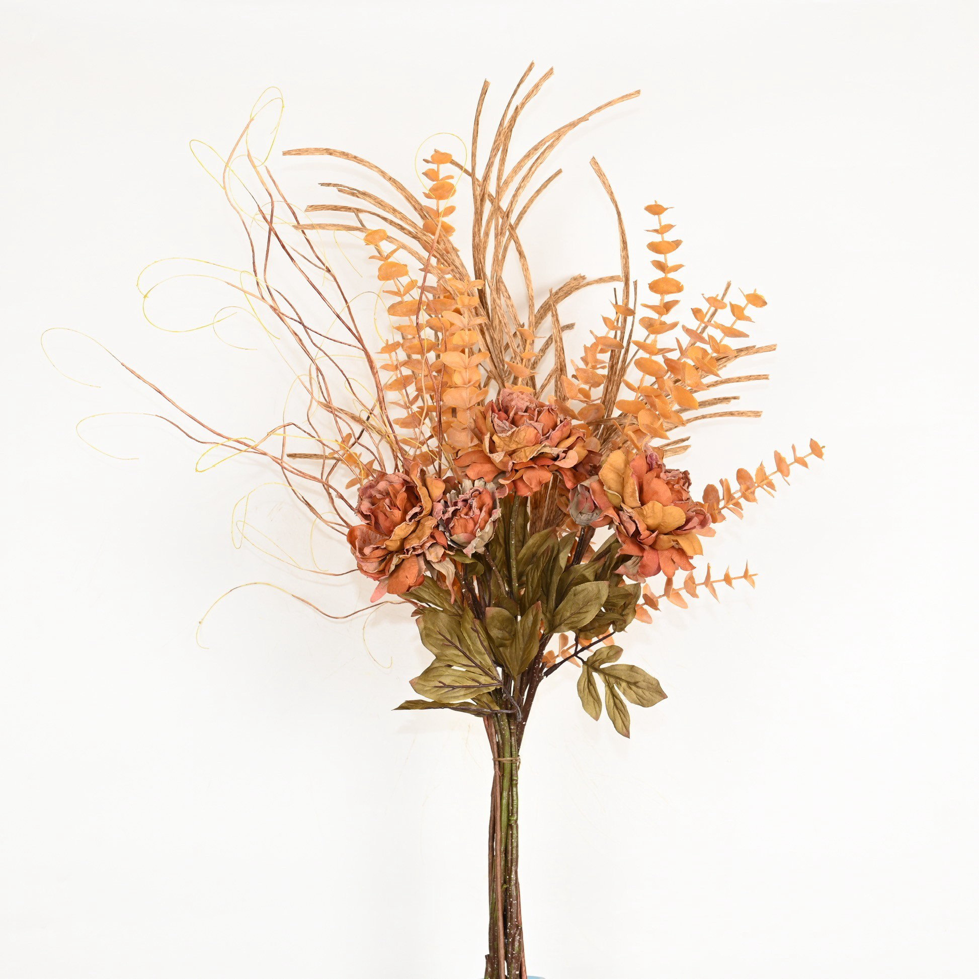 Ophelia & Co. 36" Artificial Fall Branch Peony Floral Arrangement For ...