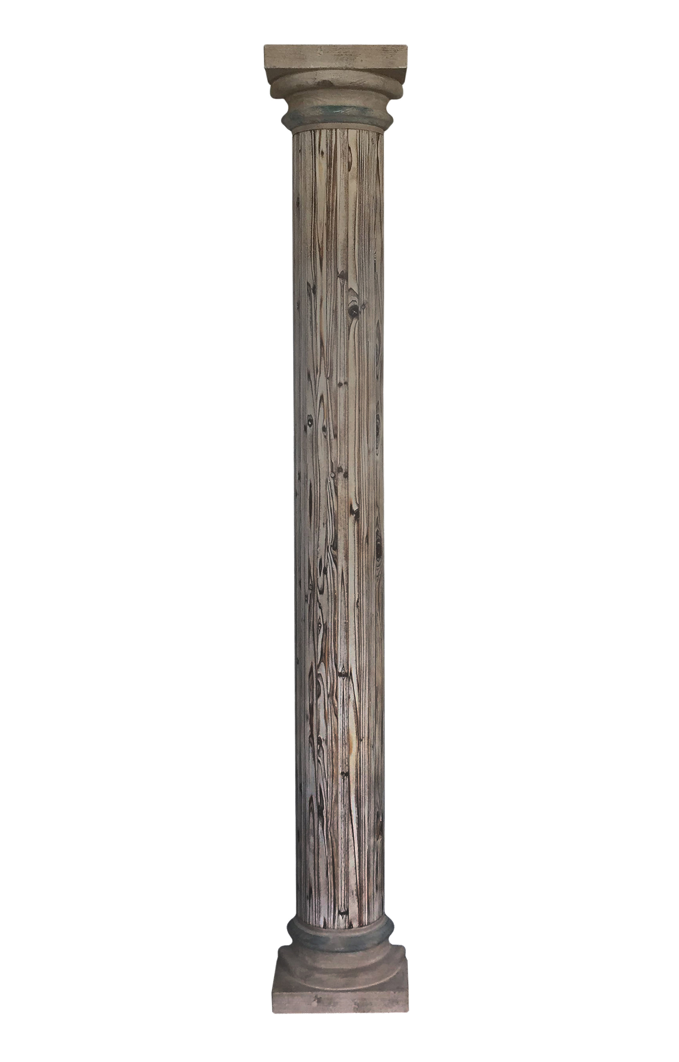 One Allium Way Pillaster Colume Wood Sculpture - Wayfair Canada