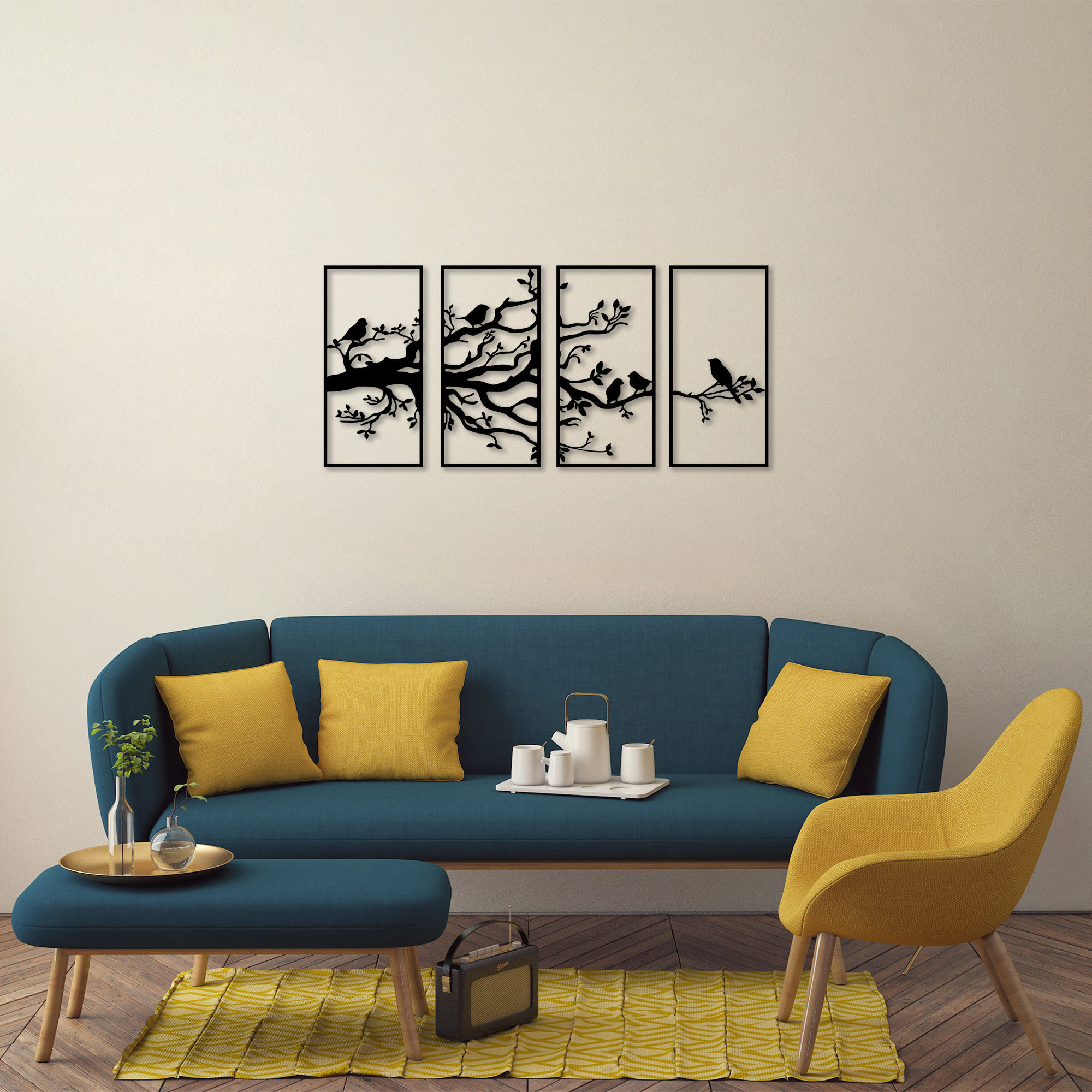 Bless international 4 Piece Wall Décor Set | Wayfair