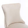 Mercer41 Demarco Deluna Luxury Velvet Upholstered Kitchen Dining Chairs ...