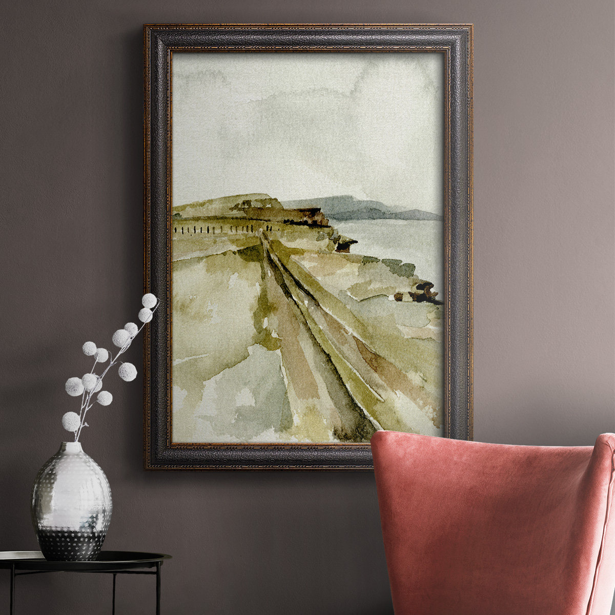 Sand & Stable Zaylee North Sea Coast I Framed On Canvas Painting | Wayfair
