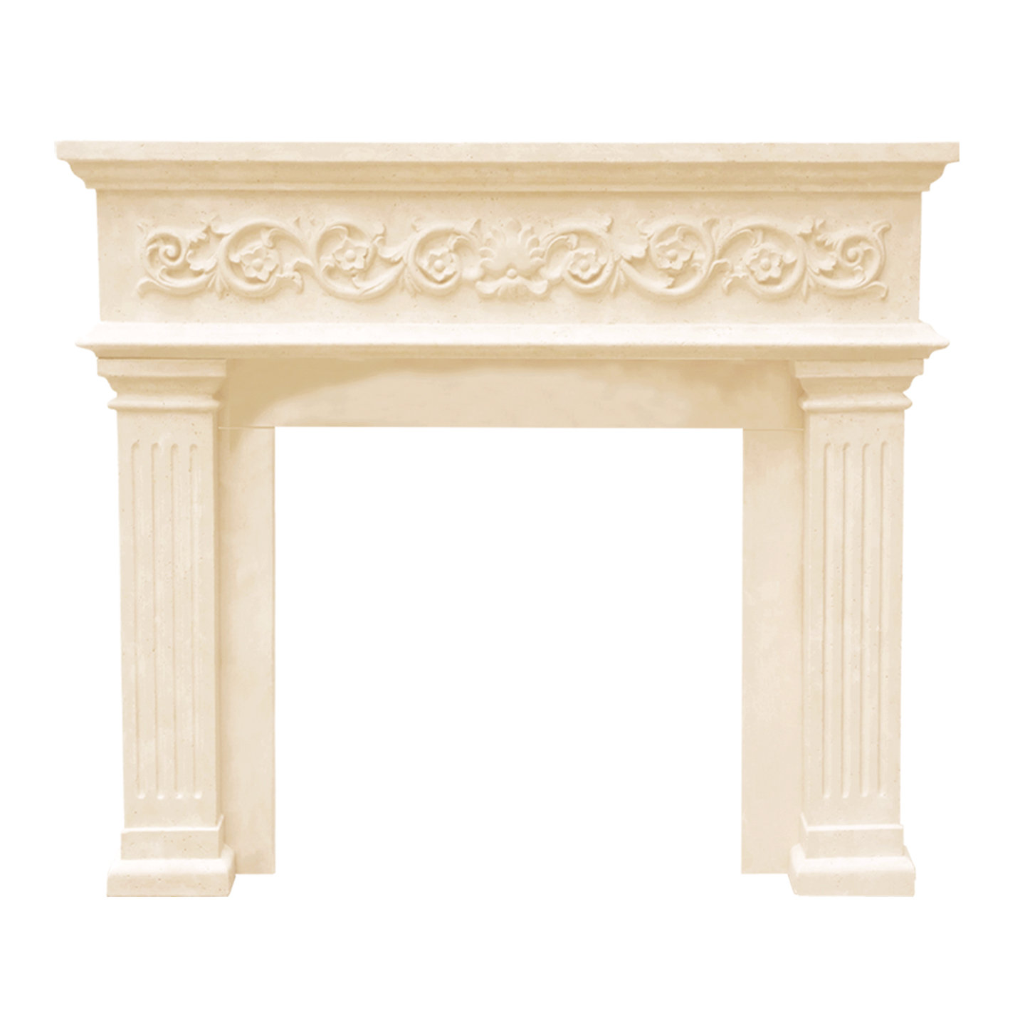 Historic Mantels Limited Designer Michael Angelo Cast Stone Fireplace ...