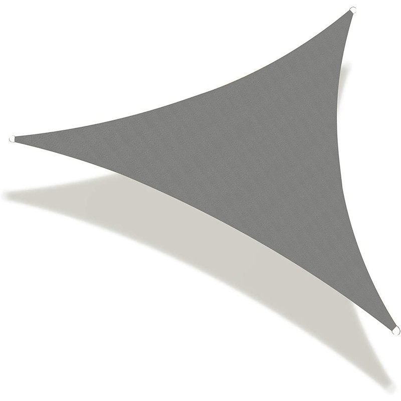 Covers & All Triangle Outdoor Sun Shade Sail Canopy, Residential ...