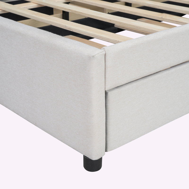 Wrought Studio Daulton Storage Platform Bed | Wayfair