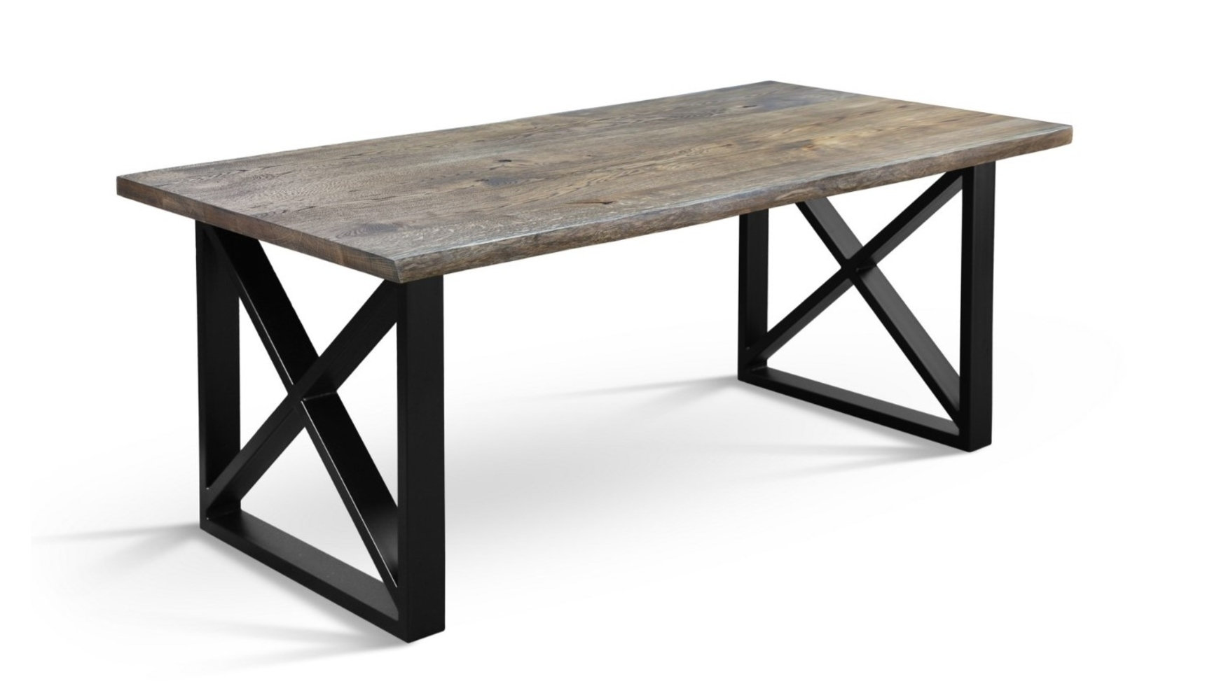 Gracie Oaks Evalene 35" Solid Oak Dining Table | Wayfair