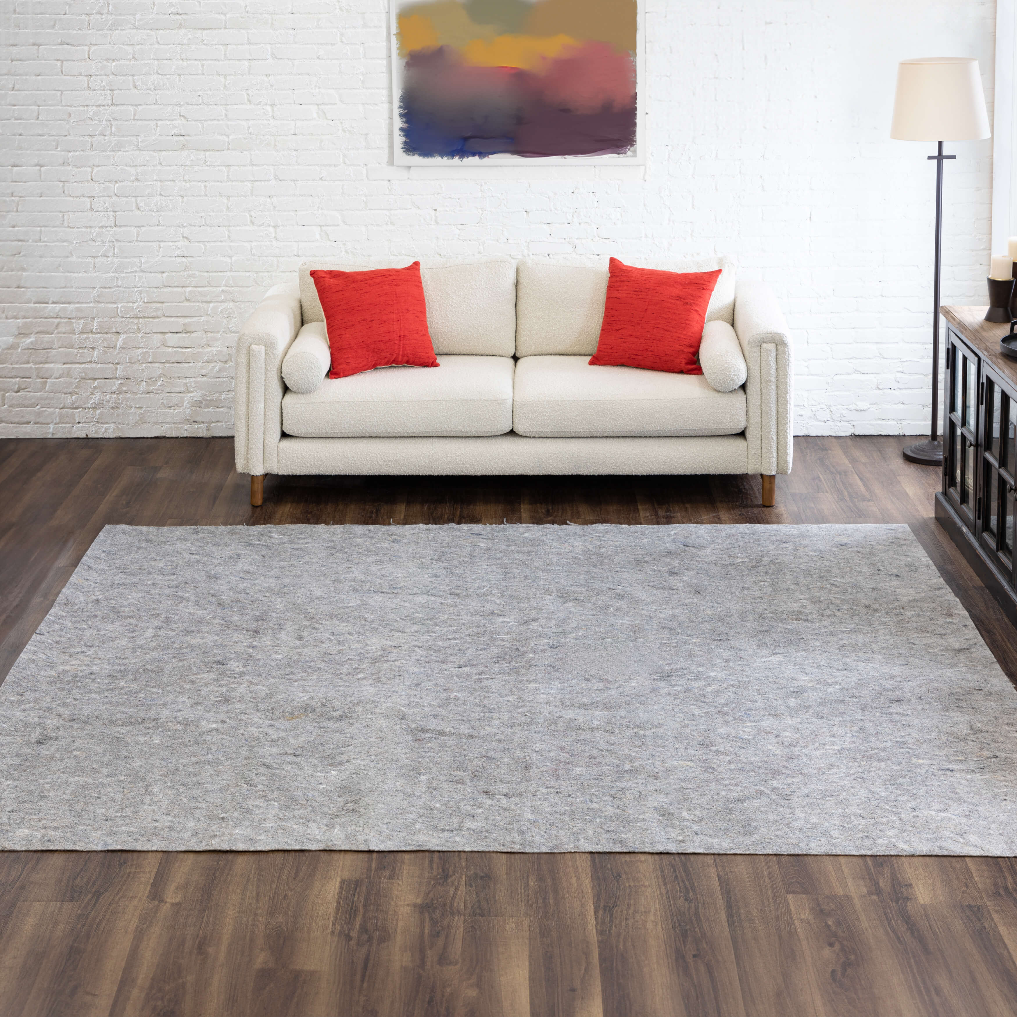 The Twillery Co.® Bundy Pet Friendly Dual Surface Non-Slip Rug Pad (0. ...