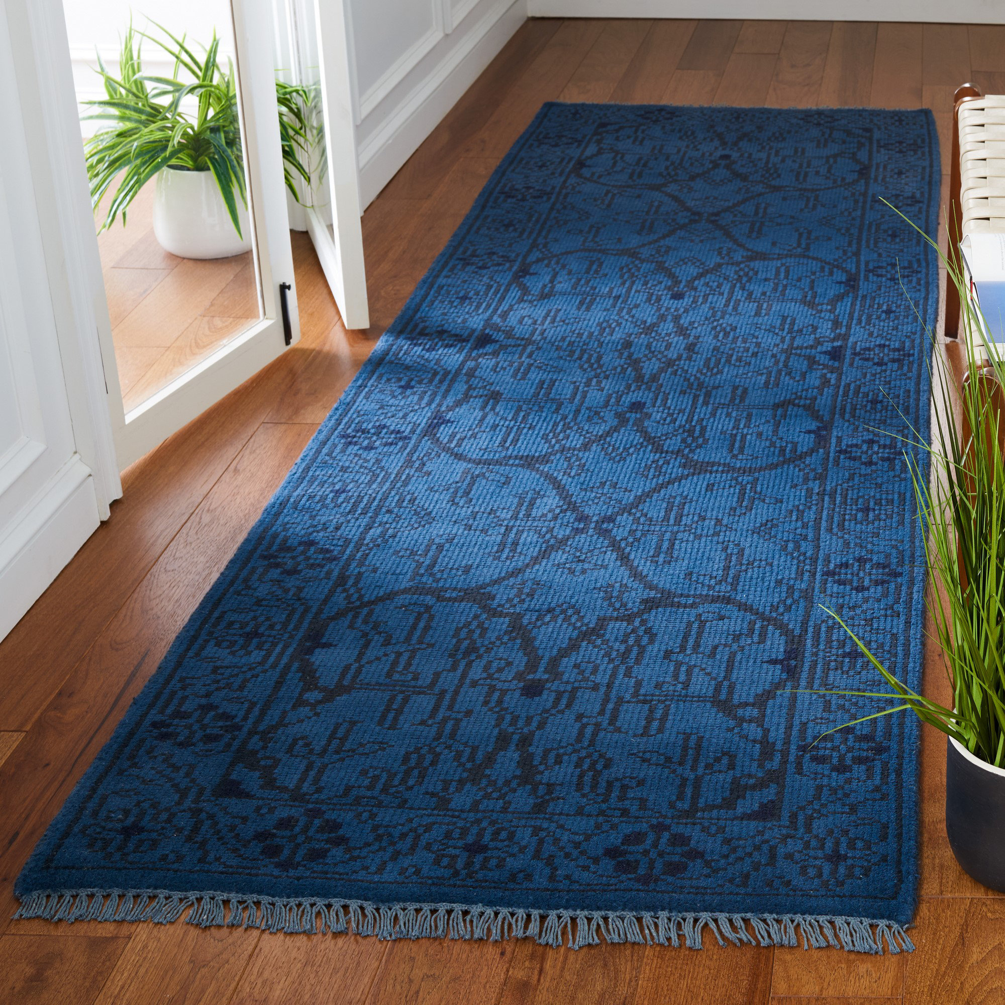 Red Barrel Studio® Spice Market Hand Knotted Wool Oriental Rug | Wayfair