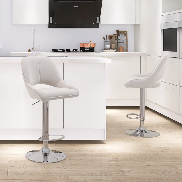 Mercer41 Mozell Swivel Adjustable Height Stool - Wayfair Canada