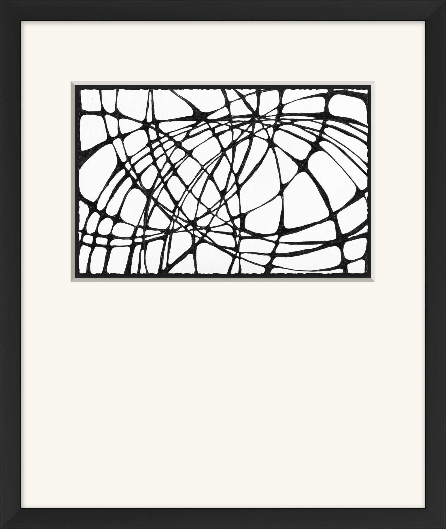 Wendover Art Group Intersecting Circles 3 - Picture Frame Painting on ...