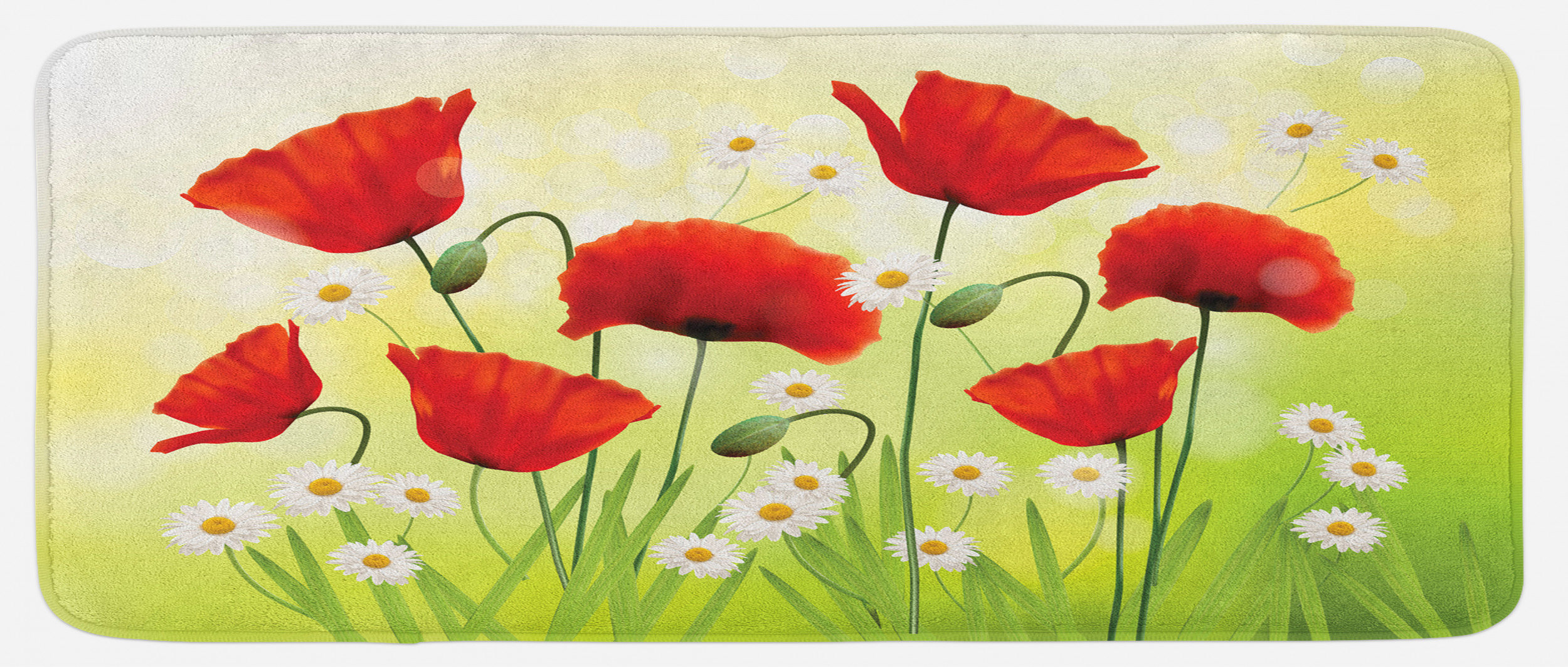 East Urban Home Poppy Kitchen Mat | Wayfair