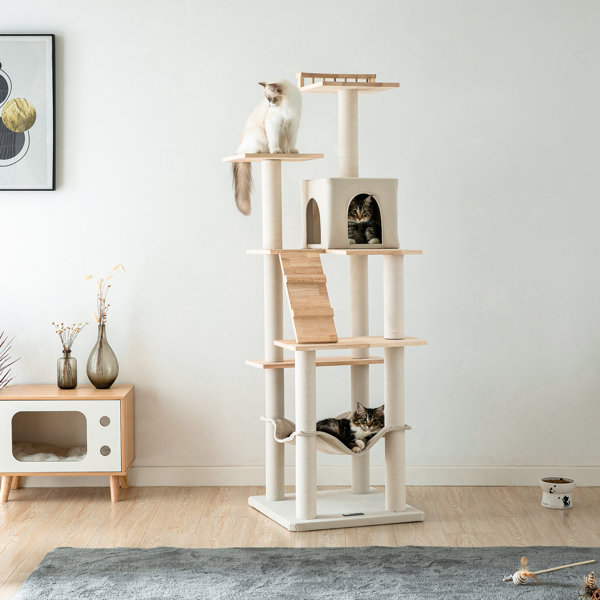 Tucker Murphy Pet™ 64" Chabeli Multi-Level Cat Tree & Reviews | Wayfair
