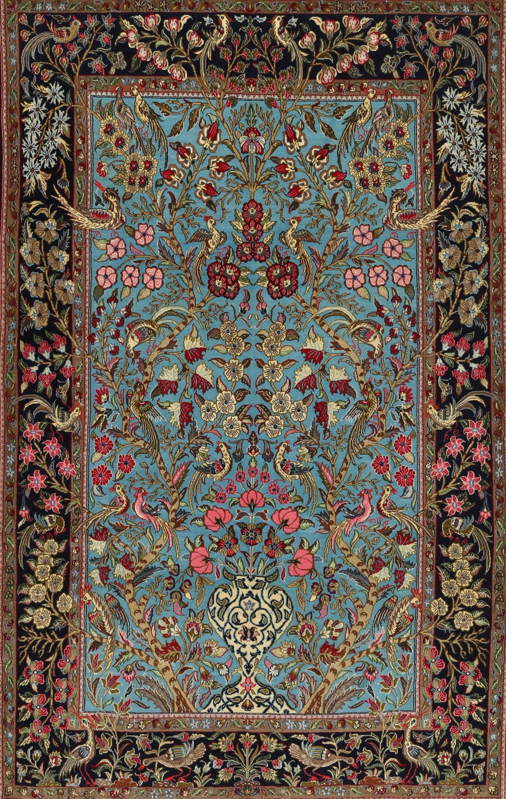 Bungalow Rose Red/Blue Rug | Wayfair