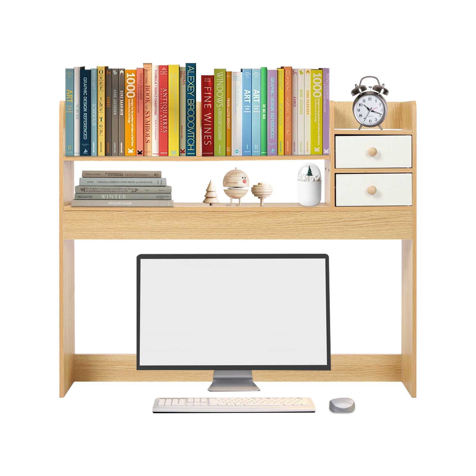 Latitude Run® 3-Tier Wooden Desktop Display Organizer Rack - Wayfair Canada