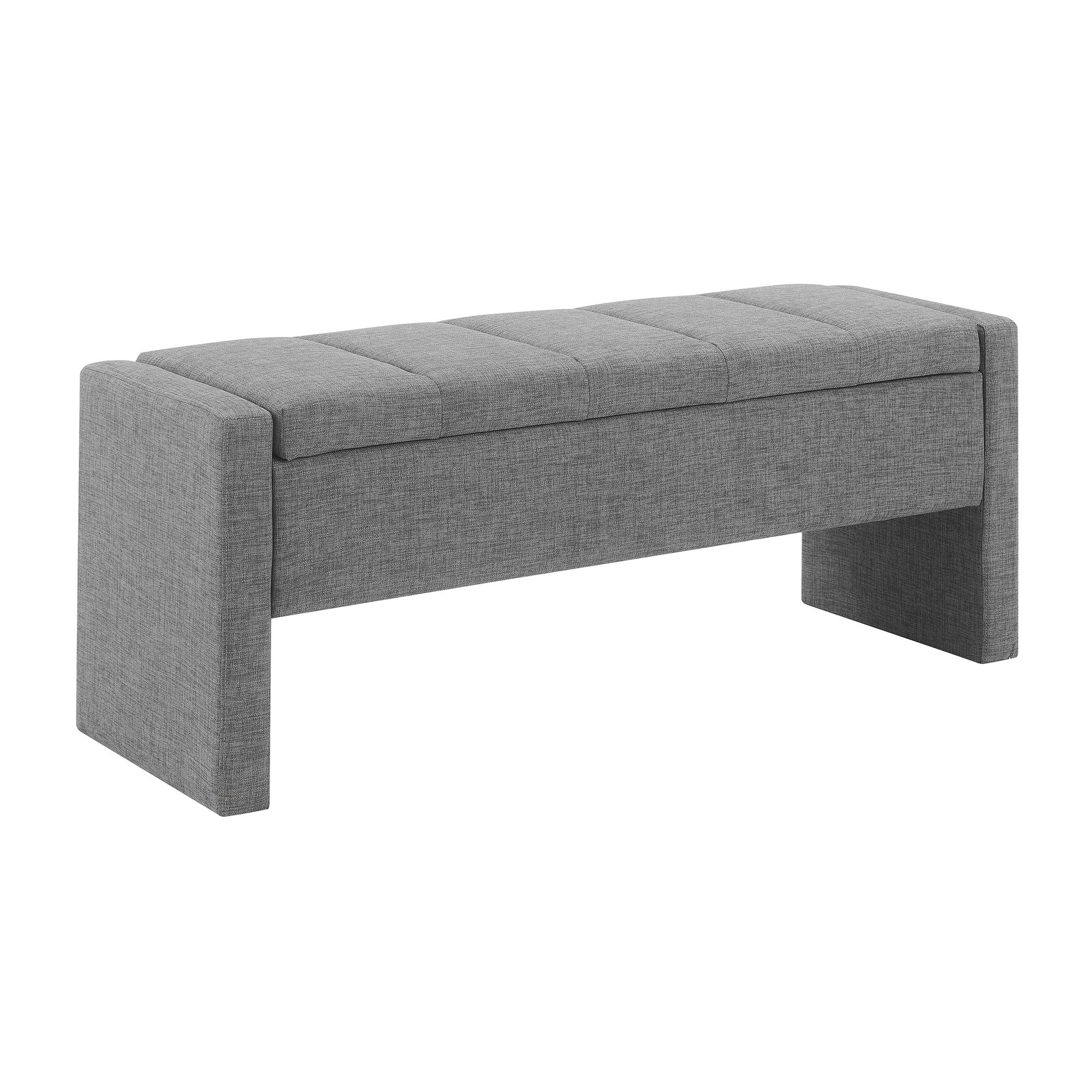 Ivy Bronx Modern Bed End Bench With Storage,Upholstered Large Foot Rest ...
