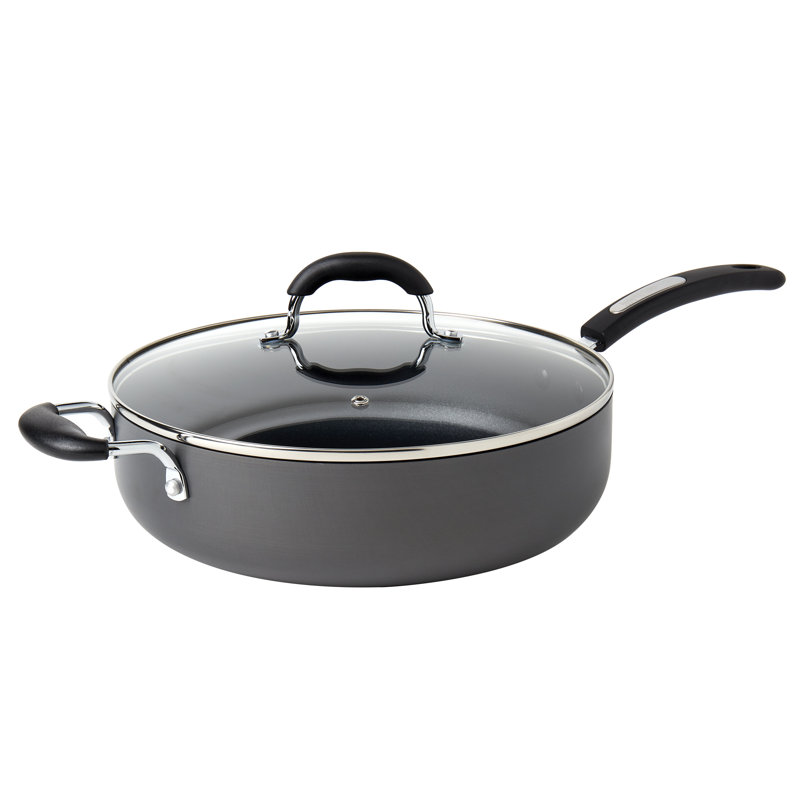 Denmark Tools for Cooks 6-Quart Nonstick Hard-Anodized Aluminum Jumbo ...