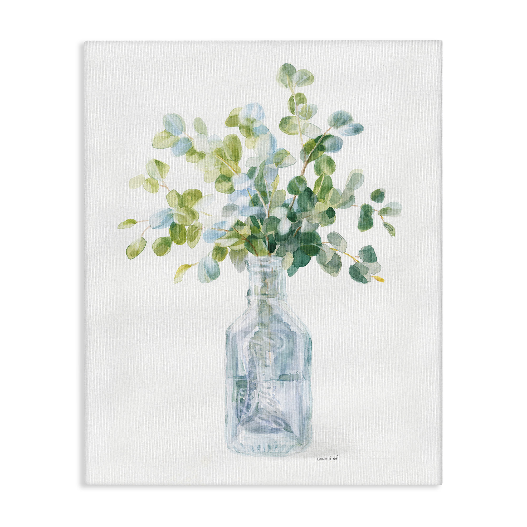 Gracie Oaks 'Flower Jar Still Life Painting' Graphic Art on Canvas ...