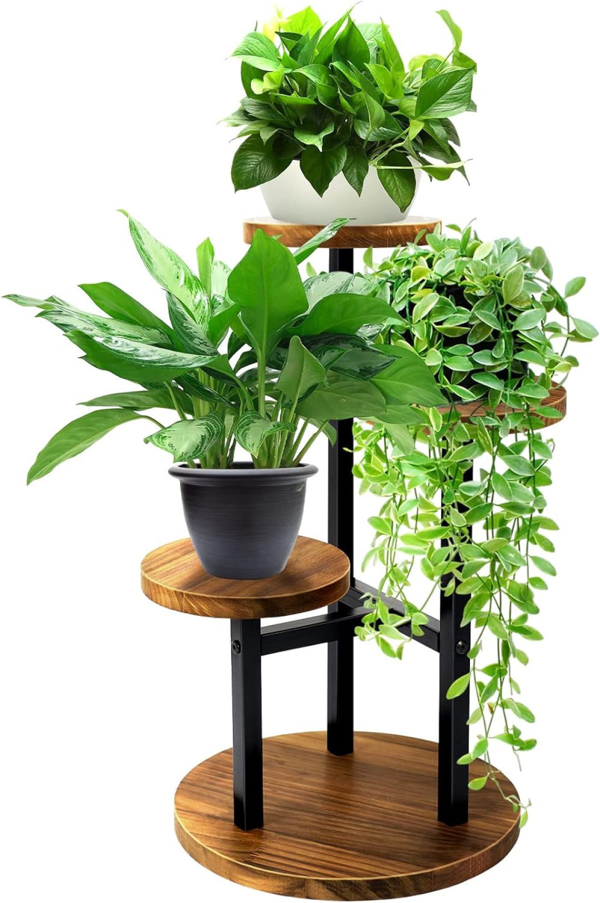 ABILOSS 3 Tier Plant Stand Indoor Plant Stand Corner Plant Stand Tiered ...