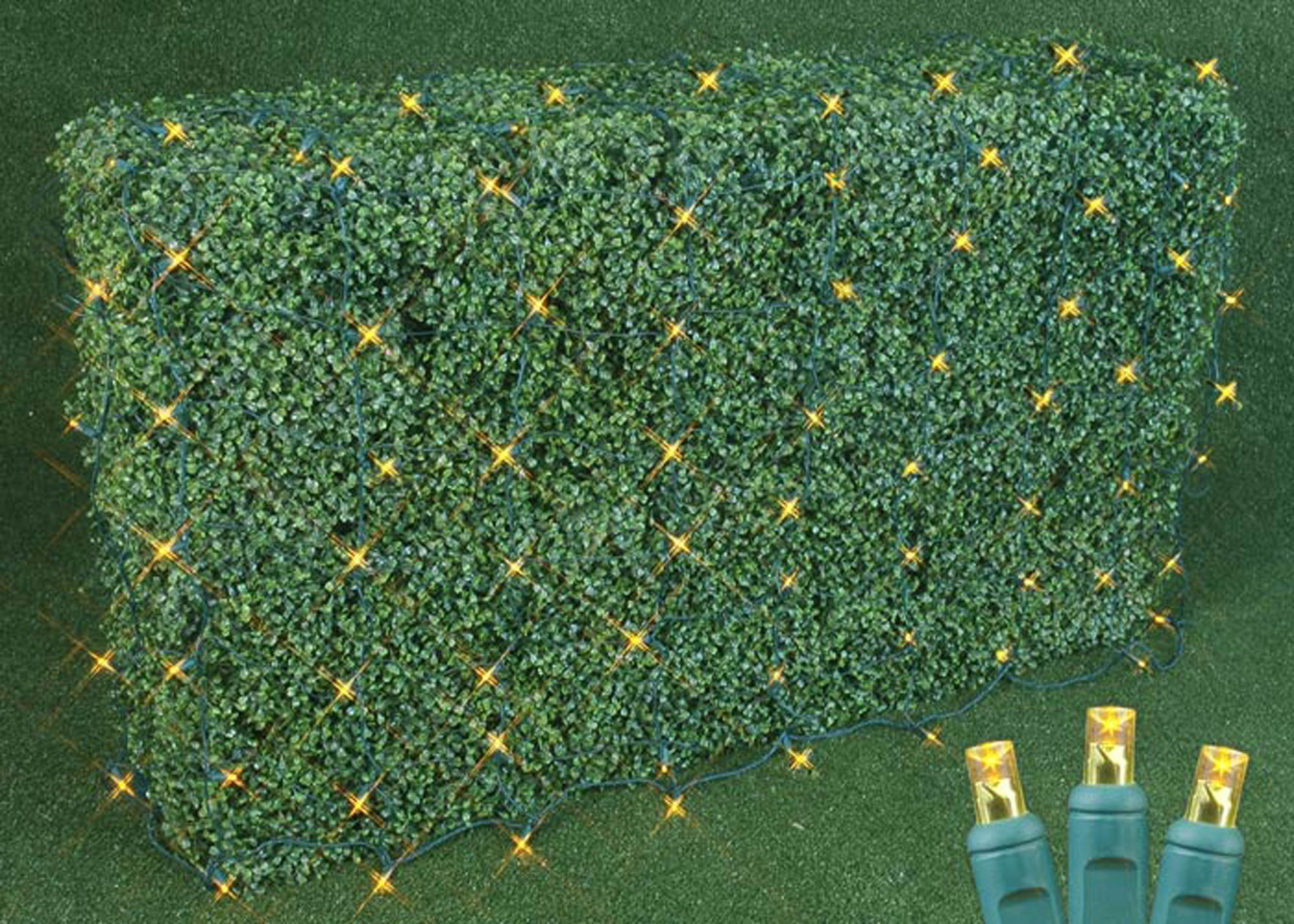 The Holiday Aisle® Commercial Grade Christmas LED Net Light Set, 4' X 6 ...