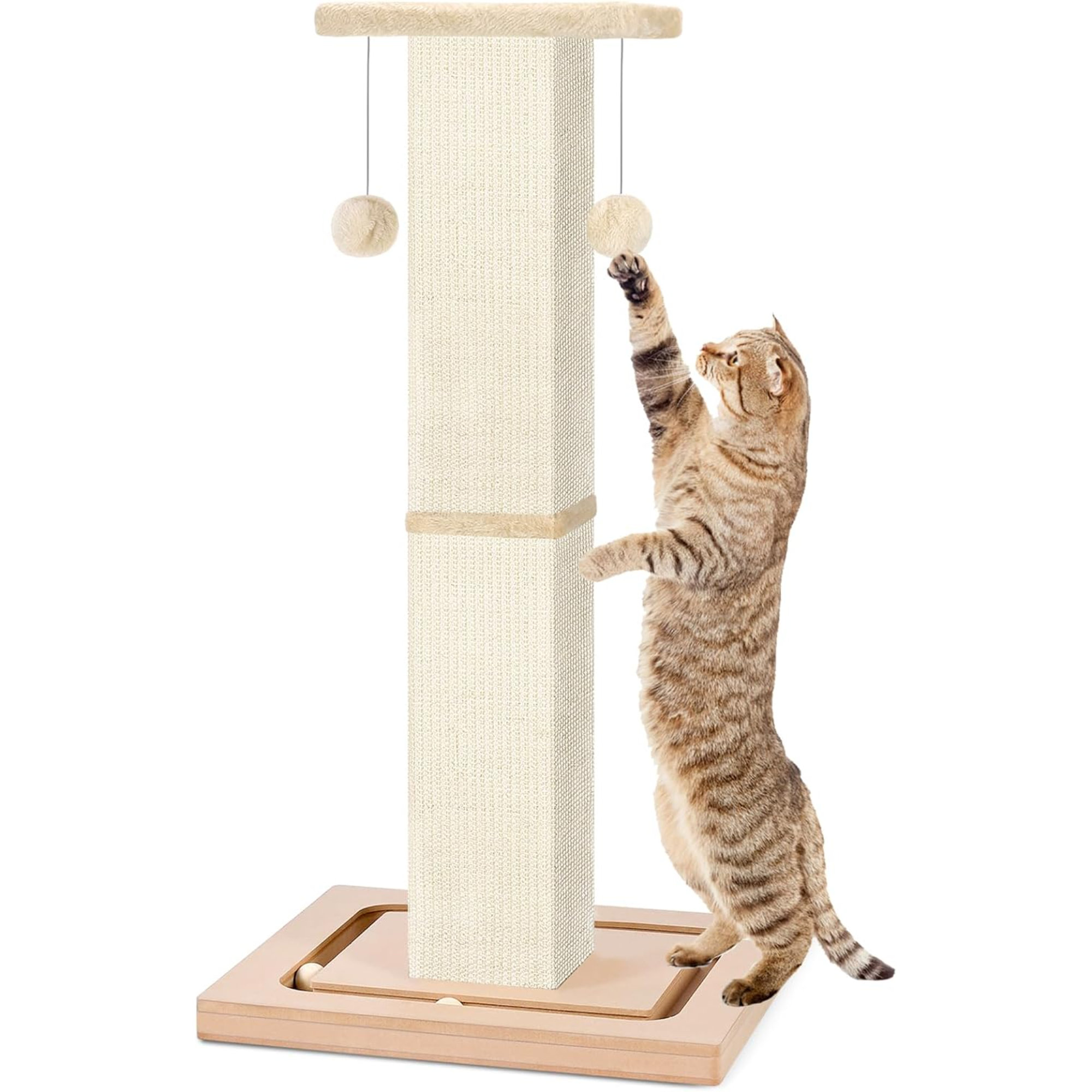 Tucker Murphy Pet™ 33" Tall Cat Scratching Post, Heavy Duty Cat ...