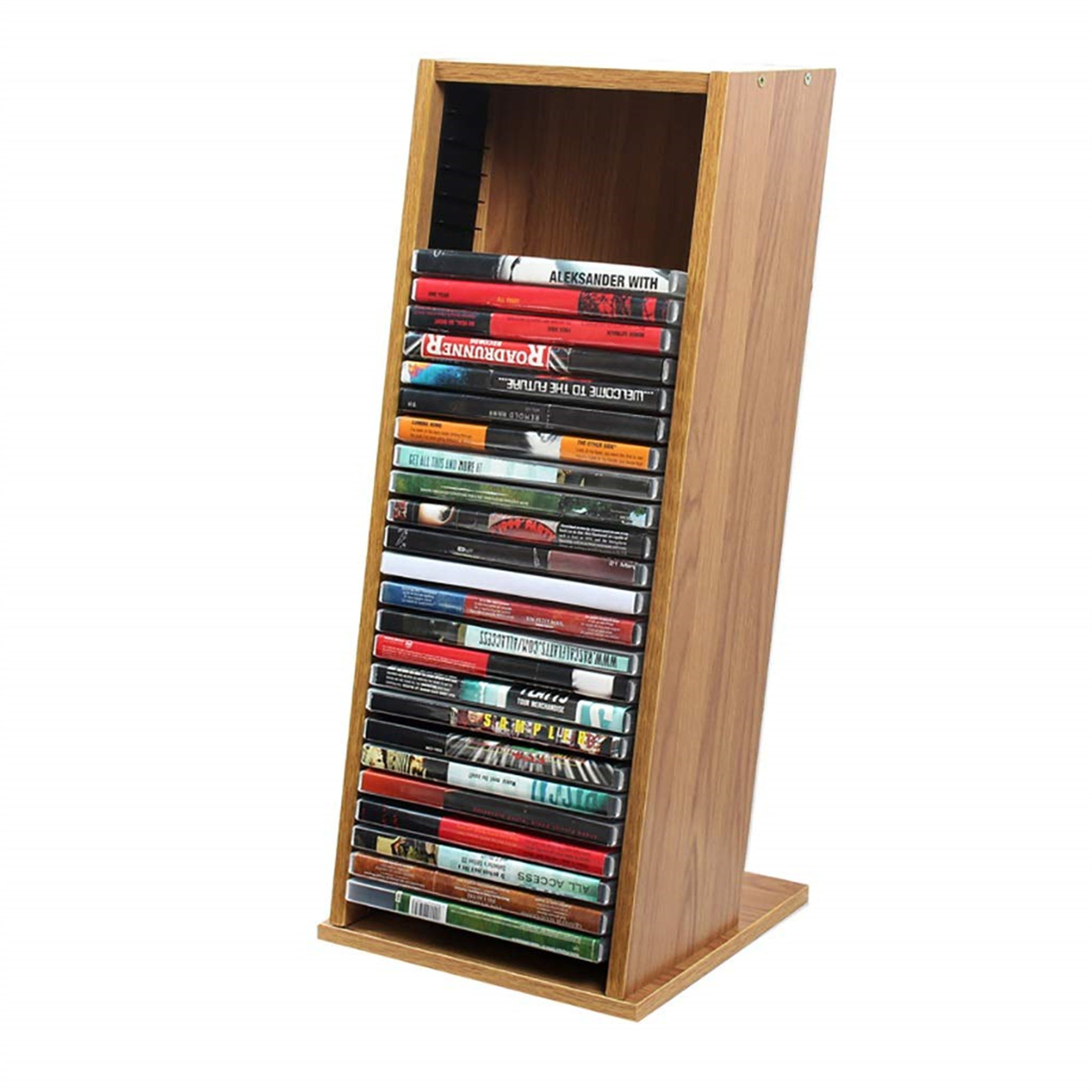 Latitude Run® CD DVD Rack Game Disc Large Capacity Vinyl Record Storage ...