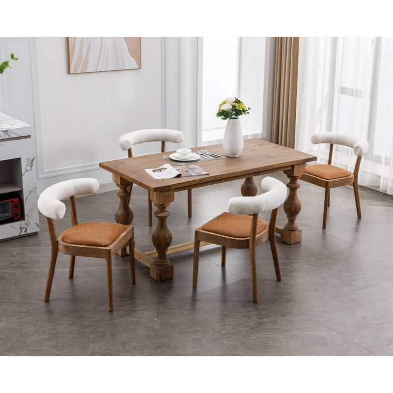 Ophelia & Co. Ayman Solid Back Side Chair | Wayfair