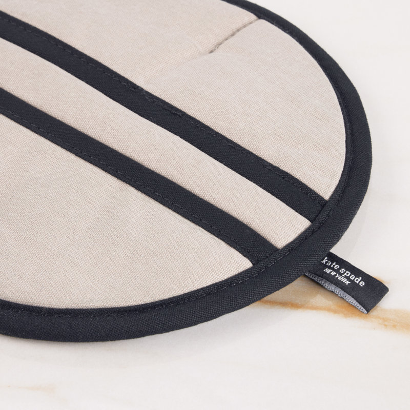 Kate Spade New York Oven Mitt & Pot Grabber 2 Piece Set, Heat Resistant ...