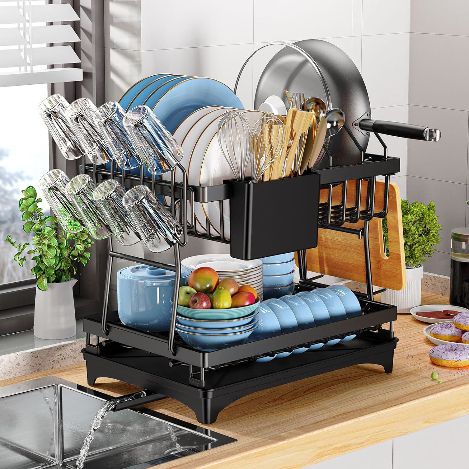 Koala Company Stainless Steel Dish Rack - Wayfair Canada