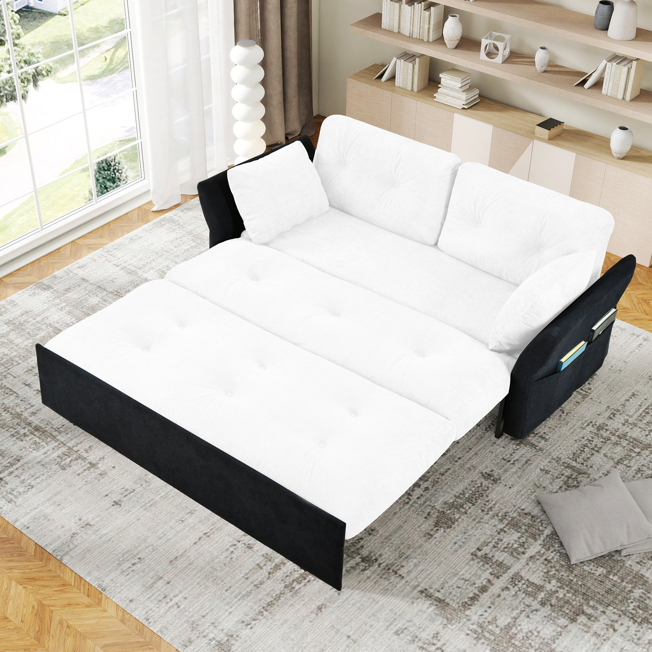 Latitude Run® Luxury Sleeper Sofa Bed with Soft Cushion - Ultimate ...