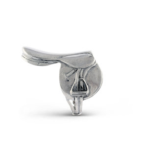 Vagabond House Equestrian Pewter English Horse Saddle Napkin Ring ...
