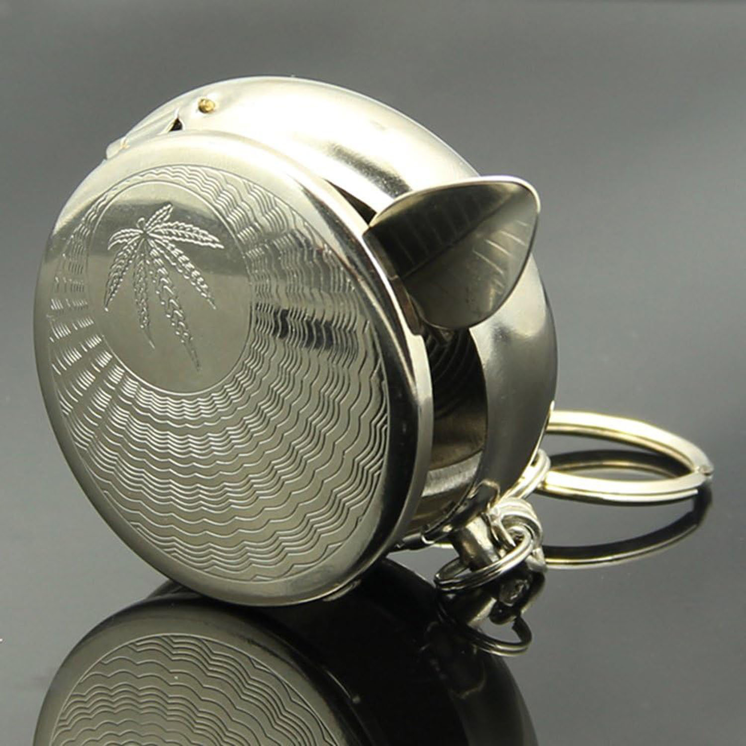 WIZIAT 2Pc Portable Pocket Ashtray/Vehicle Cigarette Ashtray, Mini ...