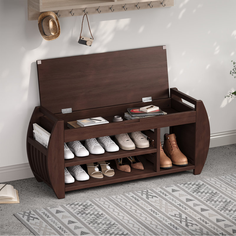 George Oliver Upholstered Storage Bench & Reviews | Wayfair