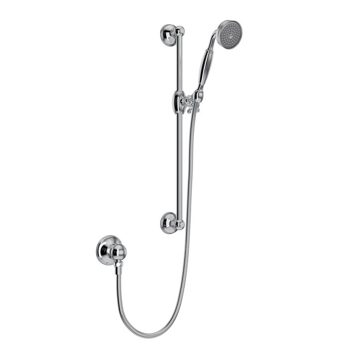 Rohl Spa Handshower Set With 22" Slide Bar and Single Function ...