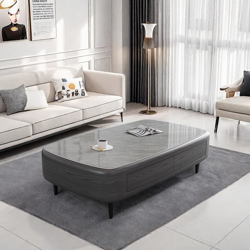 Hokku Designs New living room rock plate coffee table - Wayfair Canada