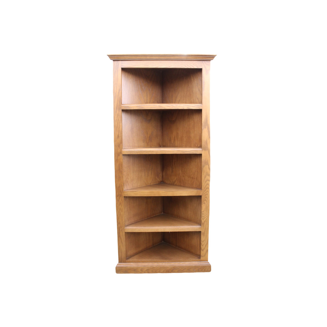 World Menagerie Traditional Corner Bookcase - Wayfair Canada