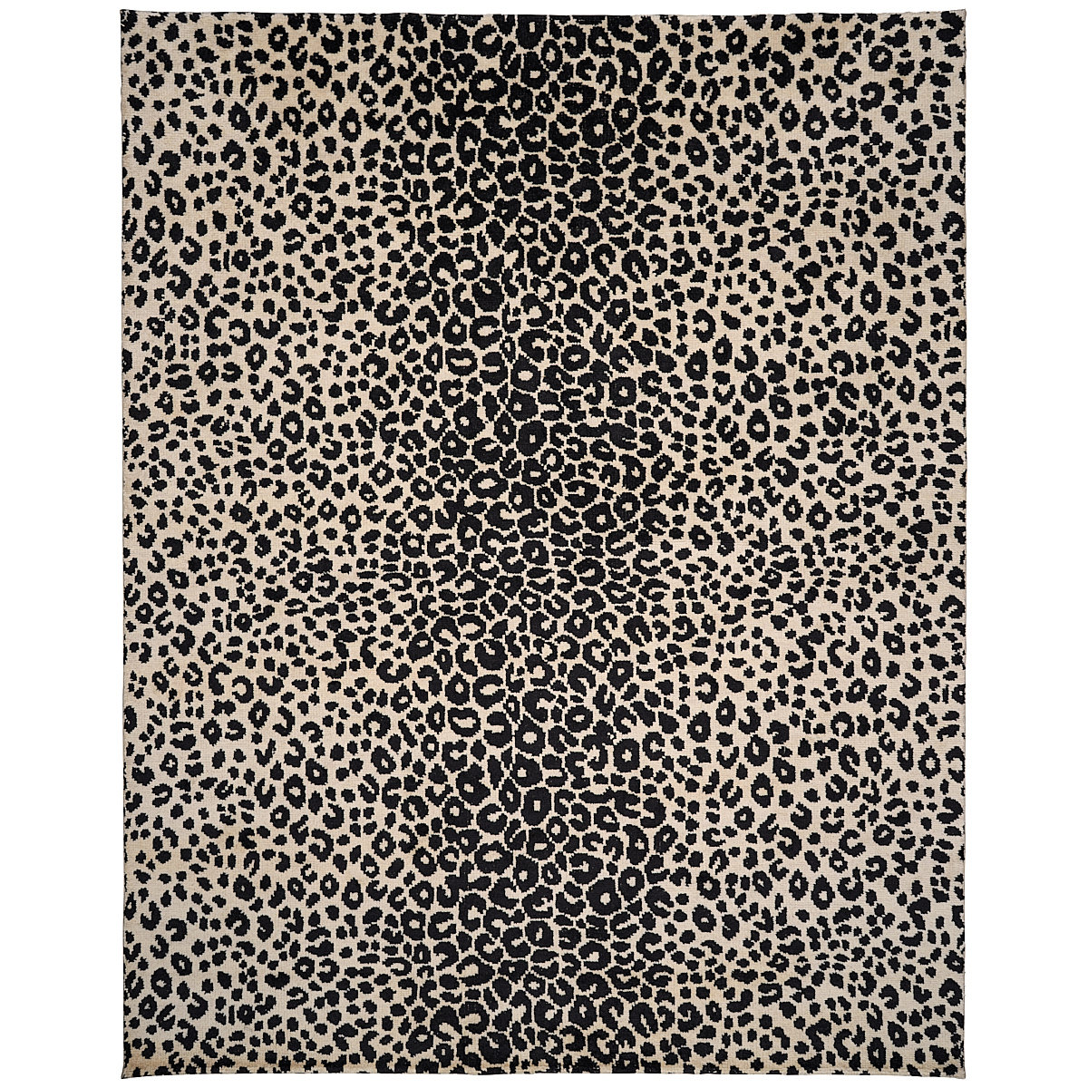 Schumacher Iconic Leopard Hand-Knotted Rug | Wayfair