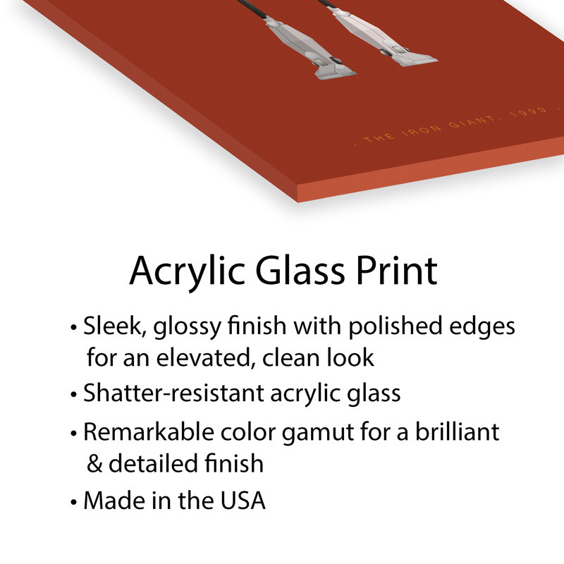 Trinx The Iron Giant On Plastic / Acrylic by Fred Birchal Painting ...