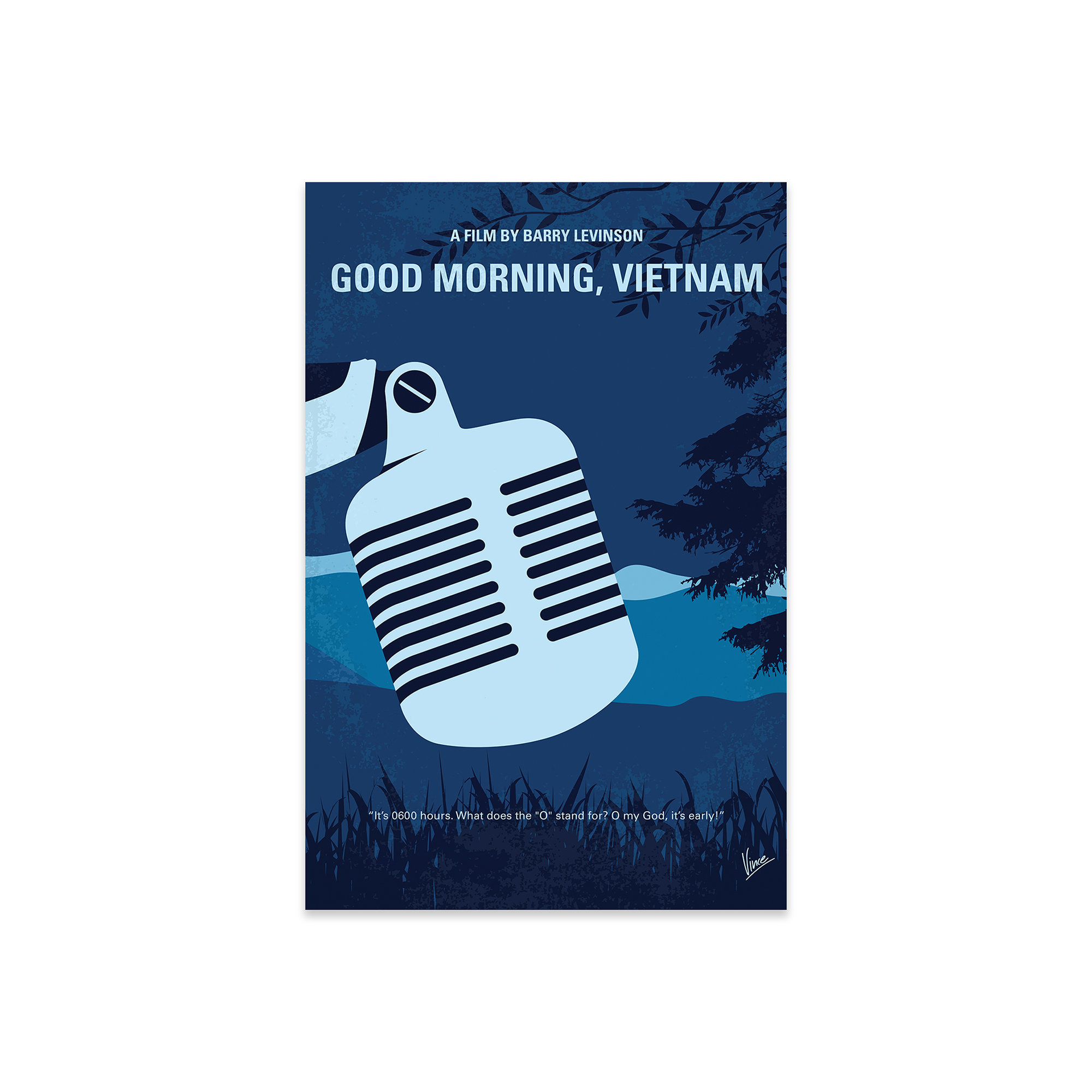 iCanvas Good Morning Vietnam Minimal Movie by Chungkong - No Frame ...