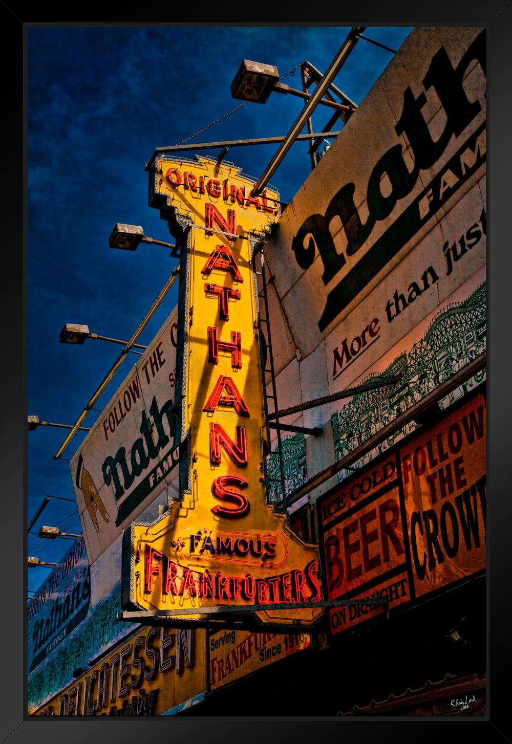 Ebern Designs " Nathans Sign By Chris Lord Photo Art Print Black Wood ...