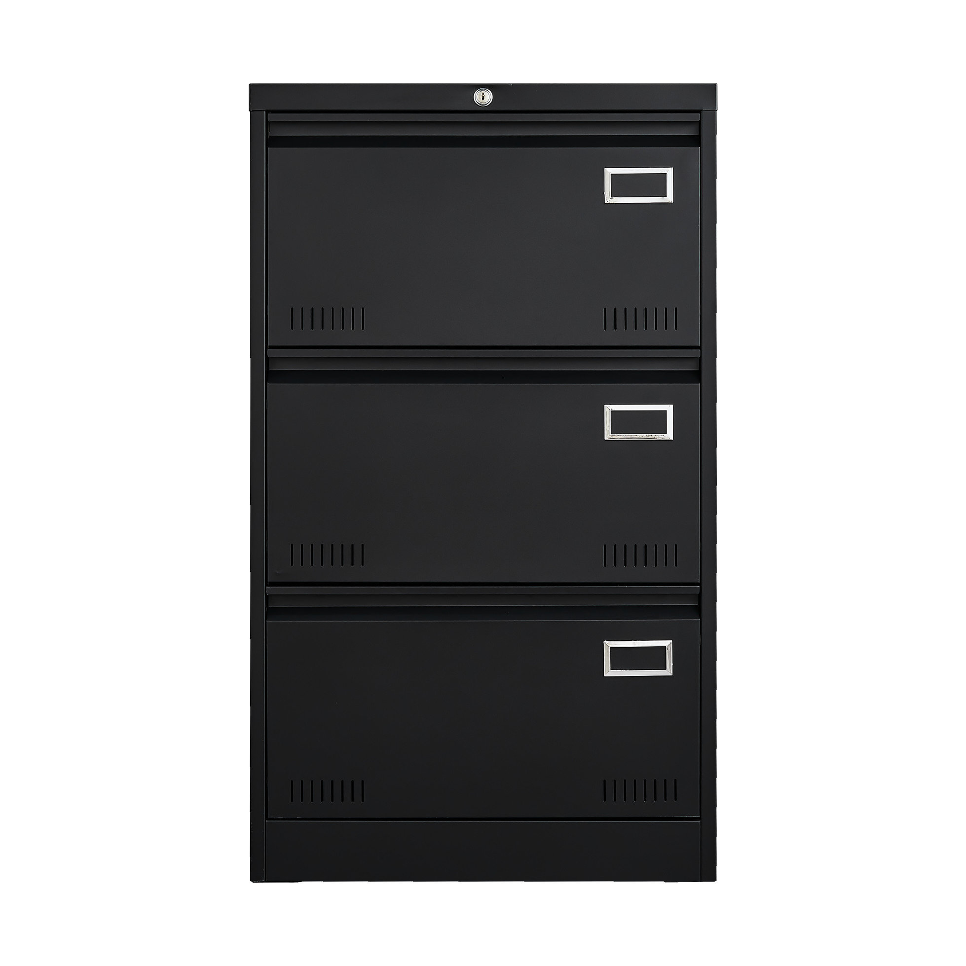 Banior 3 Drawer Filing Cabinet In Metal, Home Office Equipment Holder ...