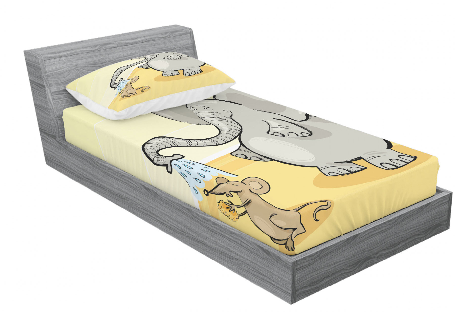 Ambesonne Elephant Sheet Set | Wayfair