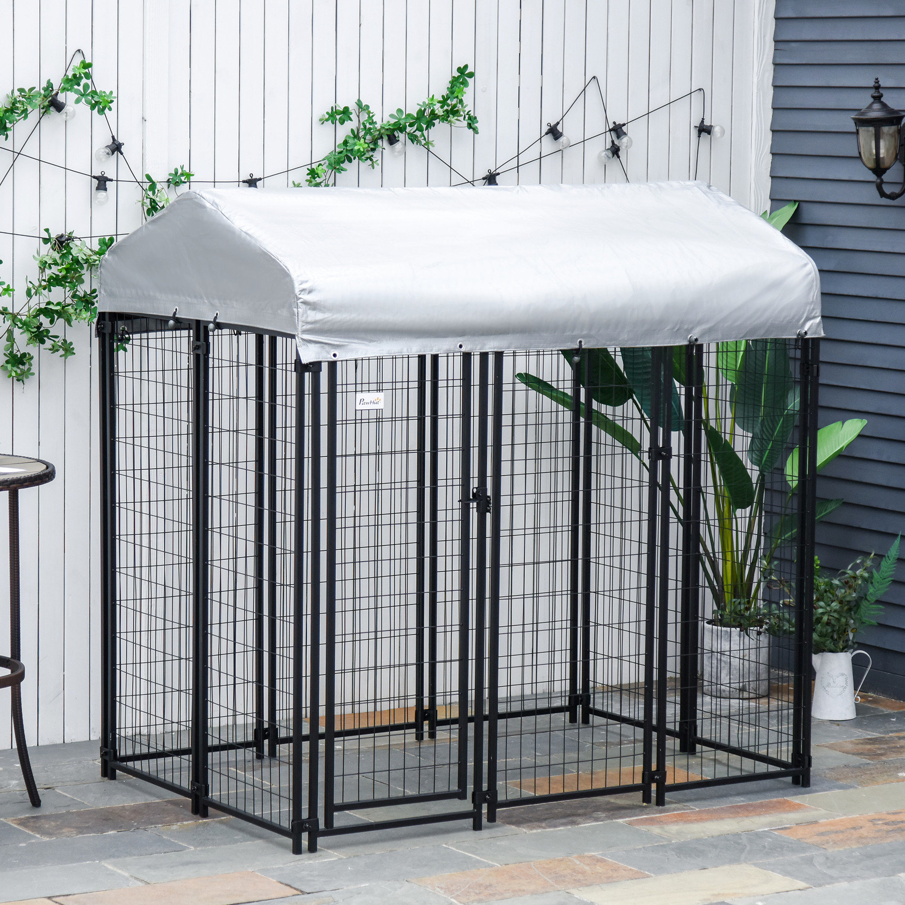 One Allium Way® 6' X 4' Outdoor Dog Pen From , Lockable Door & Water ...