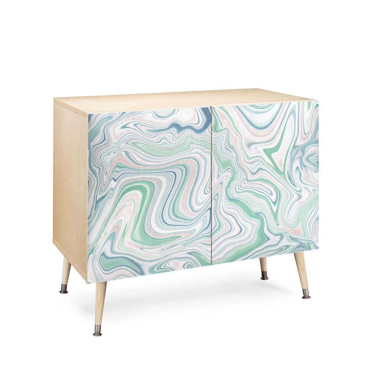 Wrought Studio™ Jacqueline Maldonado Love Spell Marble Green Pink 2 ...