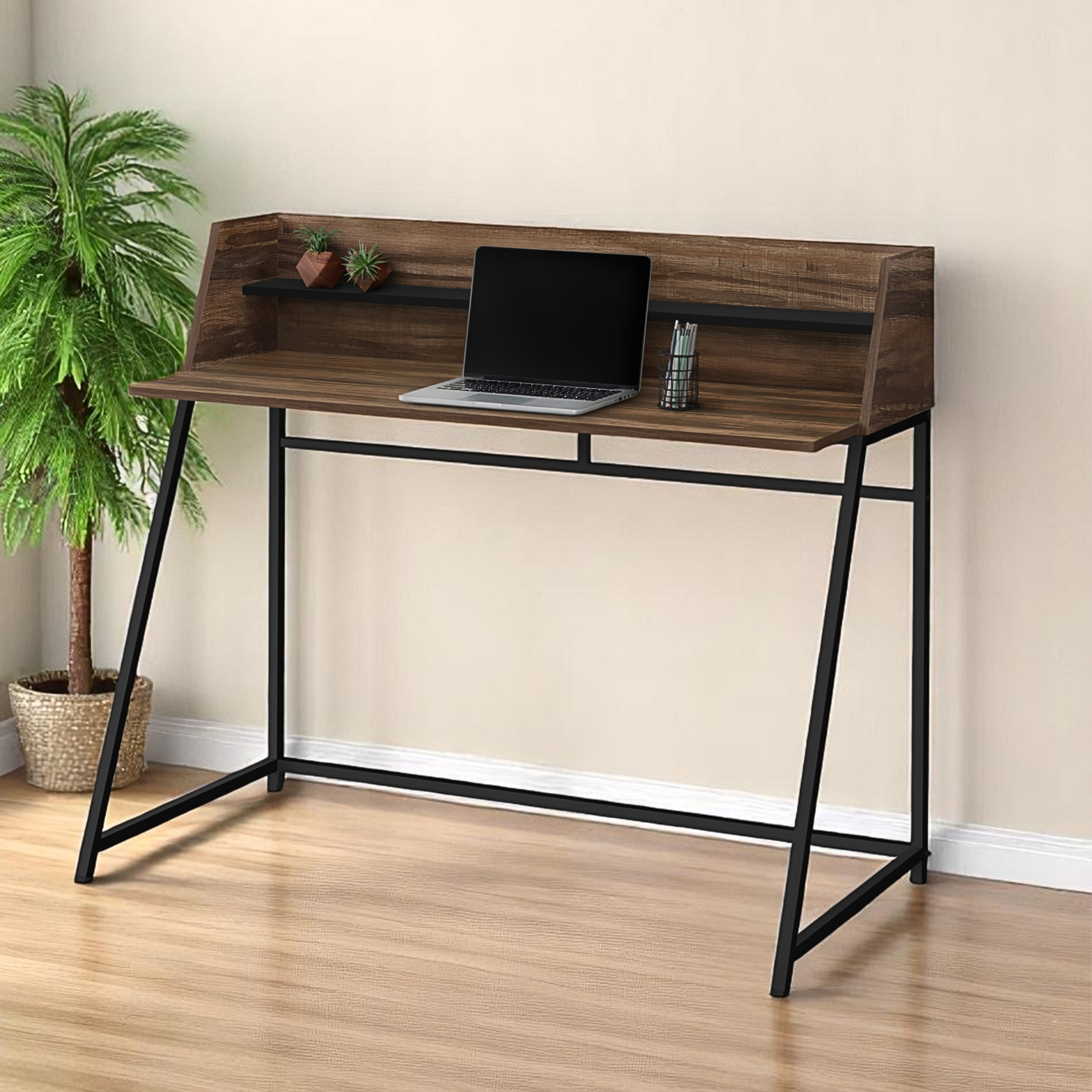 17 Stories Nikko Computer Desk - Wayfair Canada